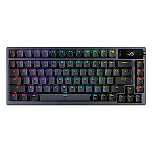 ASUS ROG Azoth 75" Wireless DIY Custom Gaming Keyboard & ROG Harpe Ace Aim Lab Edition Gaming Mouse, 54 g Ultra-Lightwieght, Connectivity