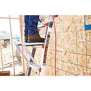 Little Giant Ladder Systems, Work Platform, Ladder Accessory, Aluminum, 375 lbs weight rating, (10104)