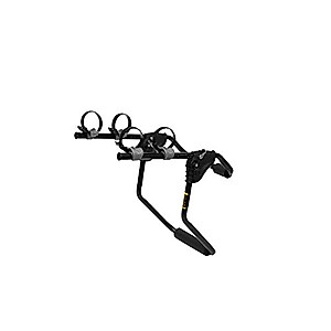 Saris Guardian Trunk 2-Bike Rack - Foldable and Compact, American-Made Steel, Easy Assembly, Secure Bike Transit, Fits Most Sedans, Hatchbacks, Vans for 2 Bikes up to 35 lbs. Each