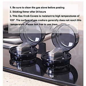 Stove Knob Covers,2-Packs Child Proof Stove Safety Covers,Universal Design