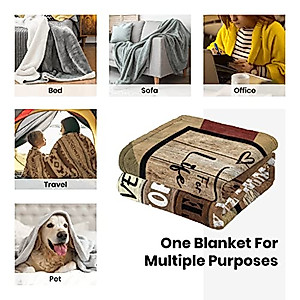 CIUGOIG Gifts for Brother Blanket Valentines Day Gifts for Brother Gifts for Adult Men Brother Birthday Gifts from Sister 50"x60"