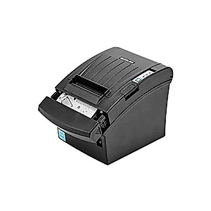 Bixolon SRP-350PLUSIIICOSG Thermal Printer with Power Supply and USB Cable, Serial/USB/Ethernet, Black (Renewed)