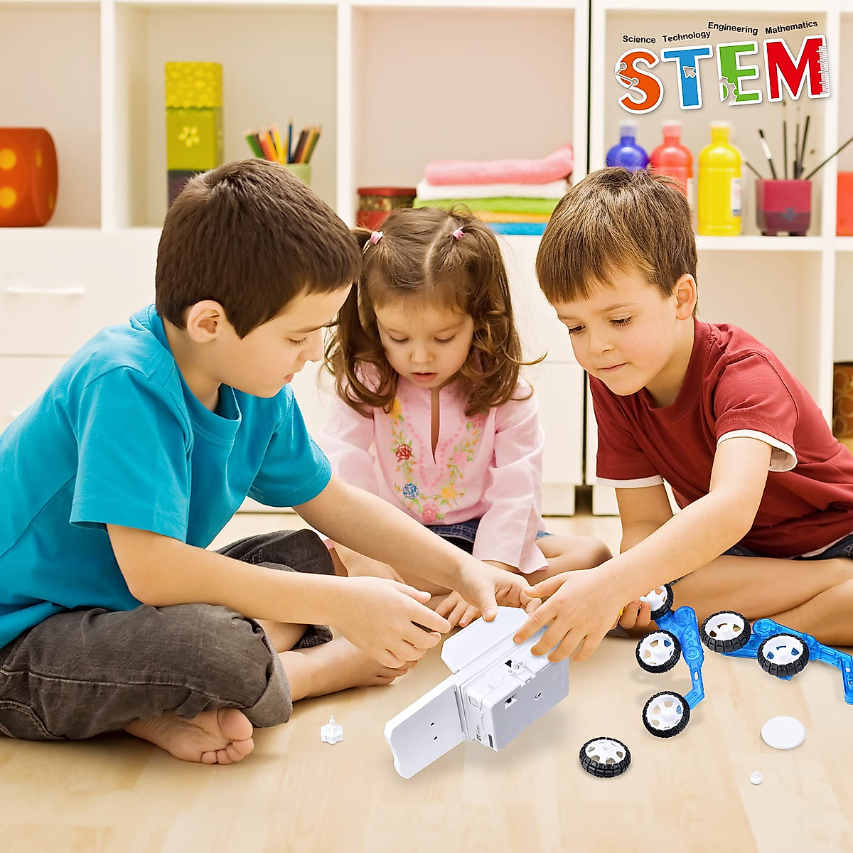 MDGZY DIY Toy Car Solar Mars Exploration Car Science Building Toys Kit, Solar Power Vehicle STEM Toys for 6 7 8 9 10 Year Old Boys Girls, Educational Gift for Kids & Teens