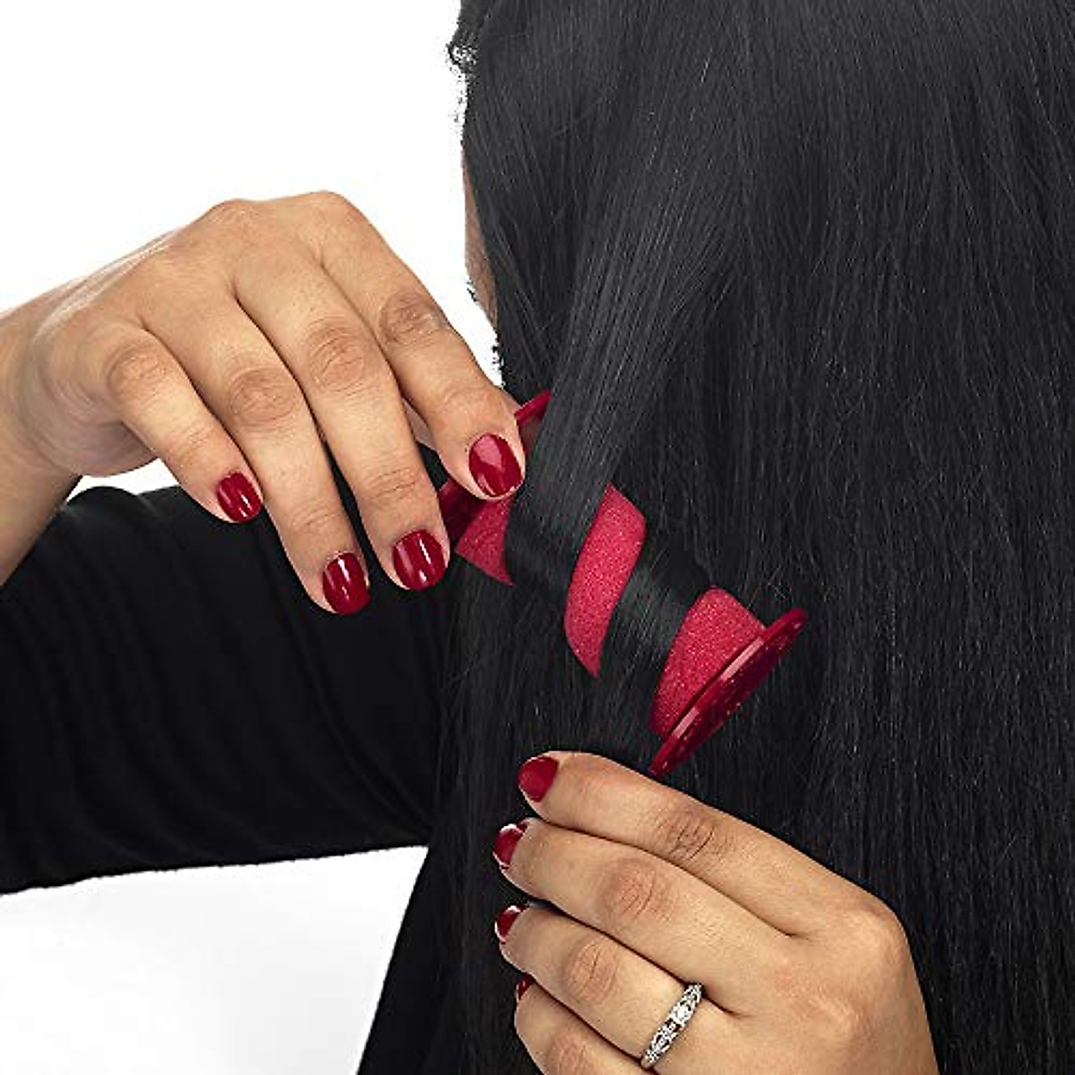 CARUSO 30 Piece Molecular Steam Hairsetter/Hot Rollers | 5 Size Rollers, Conditions as it Curls