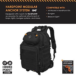 HAZARD 4 Drawbridge: Gear-Retention Modular Daypack - Black