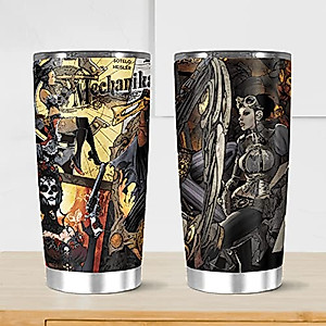 Stainless Steel Insulated Tumbler 20oz lady Hot mechanika Cold Coffee Tea Wine Iced Water Botter Gifts for Family and Friends