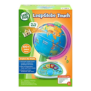 LeapFrog LeapGlobe Touch Interactive Globe for Kids Ages 3 and up