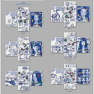 NewJeans - NewJeans 1st EP 'New Jeans' Bluebook ver. CD (HANNI ver.)