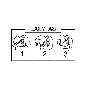 HOLSTERGUY RCH-101ORU (Orange) Radio Chest Harness Shoulder Radio Holster Chest Pack Adjustable Single Radio Pouch Two-Way Radio Holster for Motorola Radios and Walkie Talkies RCH-101ORU Made in USA