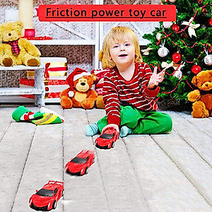 FQDVM Transformers Robot Car 2 in 1 Best Toys for 3 4 5 6 7 8 Year Old Kids， Christmas Birthday Gifts for 3-12 Year Old Boys Girls(Red)