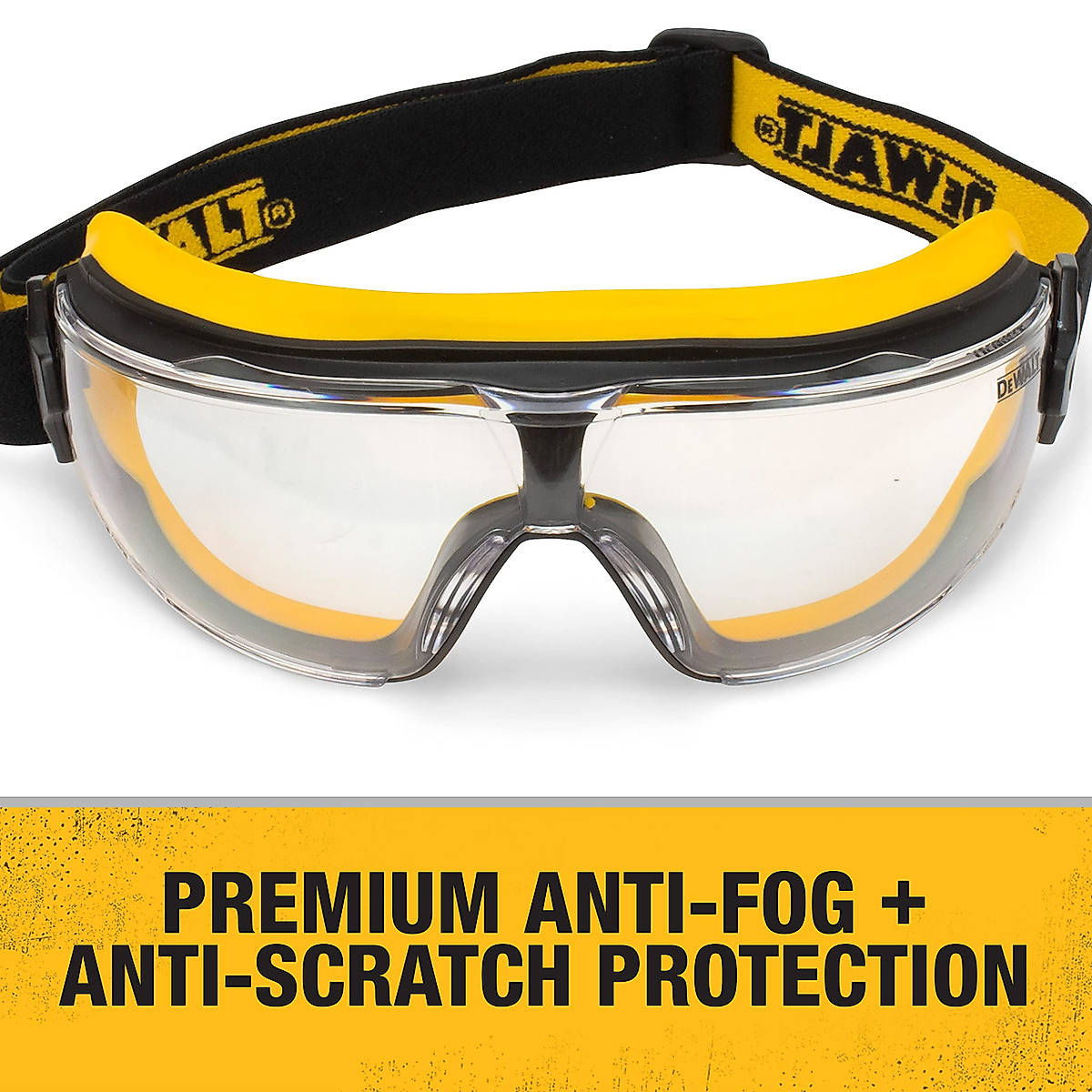 DEWALT Safety Goggles, Clear, Anti-Fog, DPG84 - Insulator
