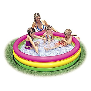 Intex Kiddie Pool - Kid's Summer Sunset Glow Design - 58" x 13"