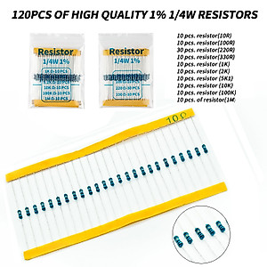 REXQualis Electronics Basic Kit w/Power Supply Module, Breadboard, Jumper Wire, LED,Resistor, comes with more than 300pcs sensors and components for fun and simple electronic projects.