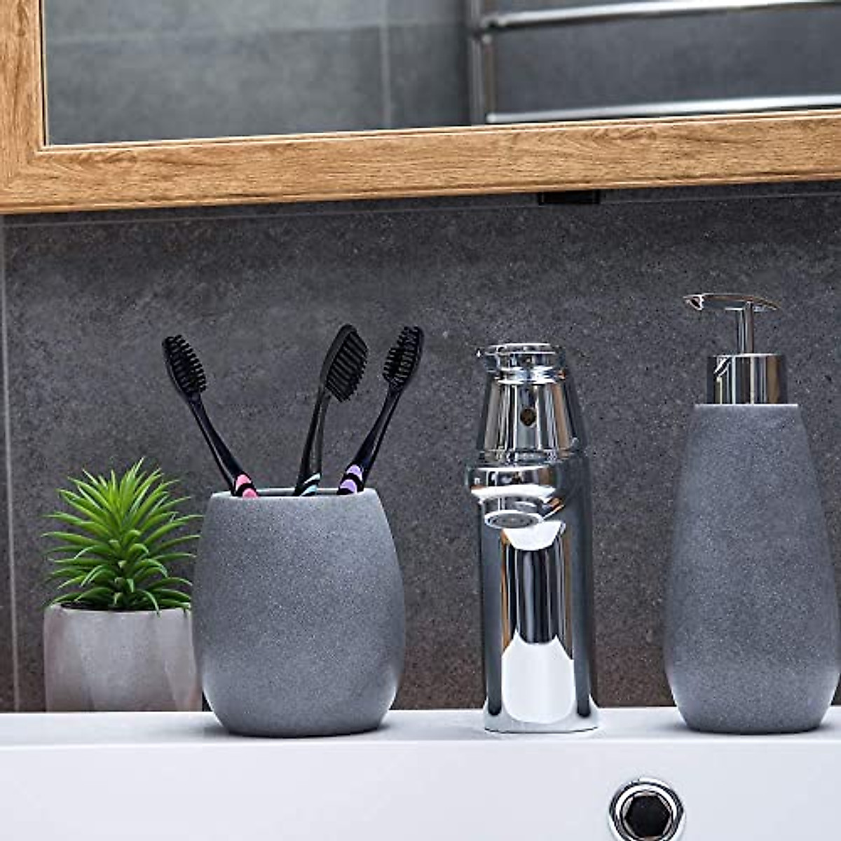 96 Bulk Toothbrushes Manual Travel Toothbrush Set for Adults or Kids, Multi-Color, Medium Soft, Oral Tooth Brush. Travel Toiletries Black Bristle