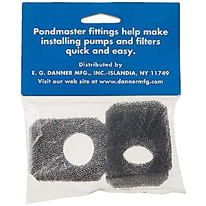 Supreme Hydro Foam Filtering Replacement Material for Danner Manufacturing, Inc., Pump Models 1.0, 1.5 and 1.9, 3pcs. per Pack, 12605