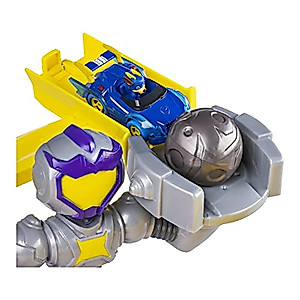 Paw Patrol, True Metal Mighty Meteor Die-Cast Track Set with Exclusive Chase Vehicle, 1:55 Scale