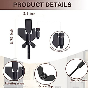 Upgraded Portable Door Lock Safety and Privacy Door Locker for Travel, Home, Dorm, Hotel and Airbnb, Additional Security and Safety, Secure Your Room and Home Doors Against High Impact or Pressure