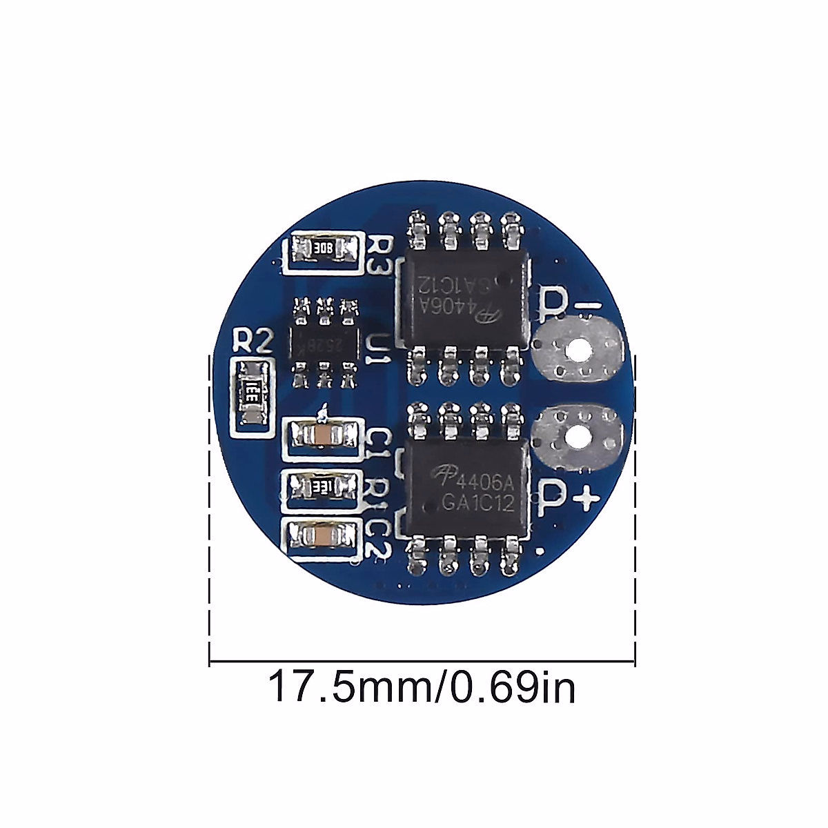 Alinan 6pcs 2S 5A 7.4v 8.4V 7A Current Limit 18650 Lithium Battery Charger Protection Board BMS PCM for Li-ion Lipo Battery Cell Pack
