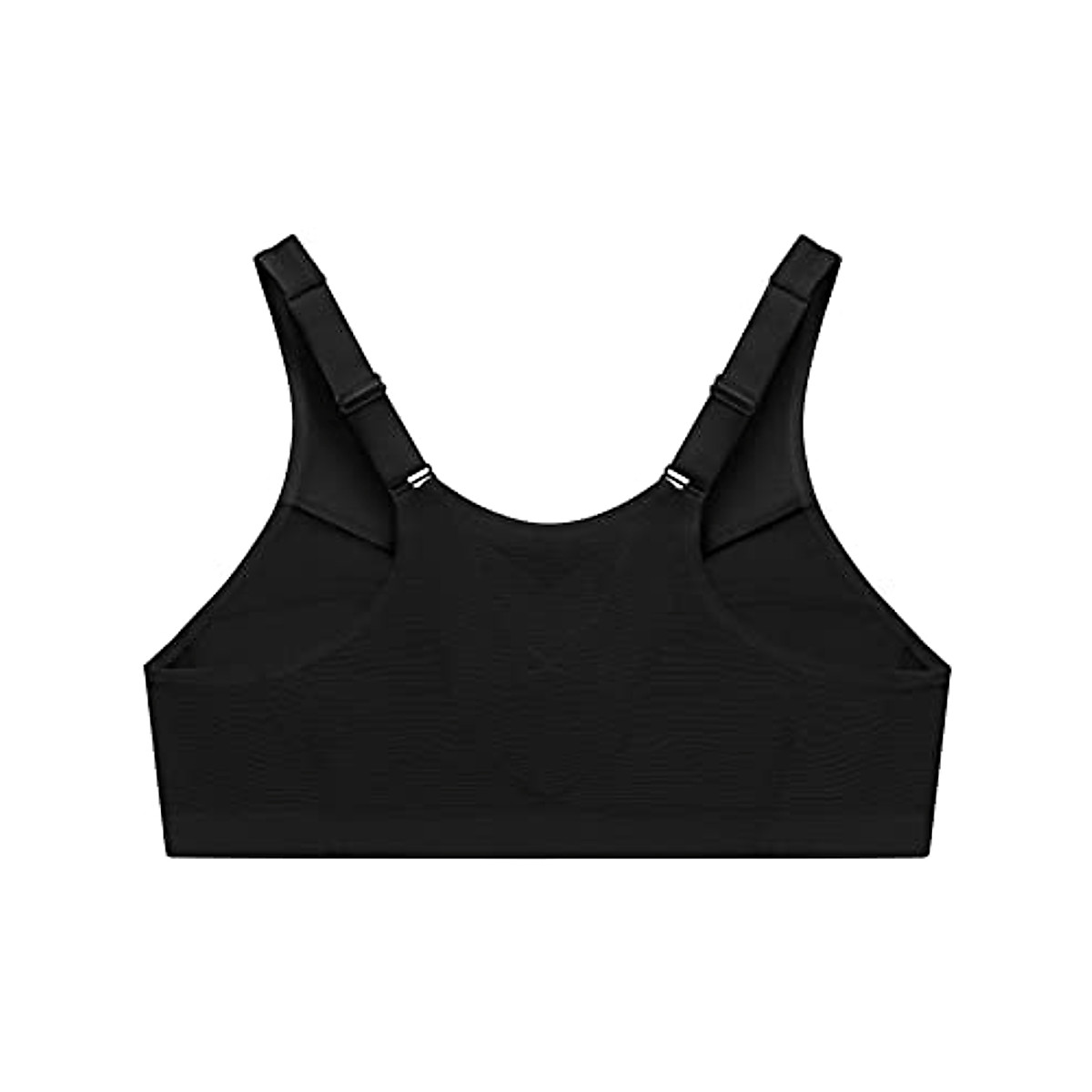 Glamorise Full Figure Plus Size MagicLift Front-Closure Posture Back Bra Wirefree #1265 Black 40K