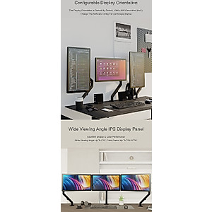XYGStudy 21.5inch Capacitive HDMI Touch Monitor with 1080×1920 Full HD Screen Panel Hi-Fi Speaker 10-Point Touch Monitor Supports Raspberry Pi Jetson Nano PC (21.5inch FHD Monitor)