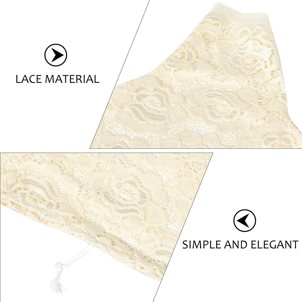 ULTECHNOVO Mannequin Stretch Cover Female Mannequin Lace Fabric Cover: Dressmaker Form Model Display Fitting Styling Tool for Designer Retail Boutique Store Complexion Female Mannequin Cover