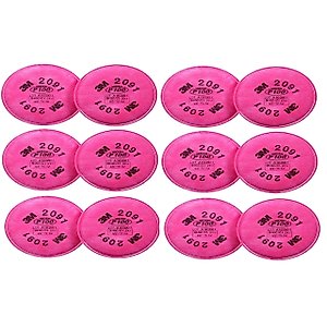 3M 2091 Particle Filter (Pack of 6 Pairs)