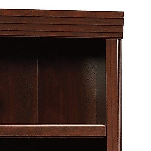 Sauder 5 tier Heritage Hill Library - Classic Cherry finish