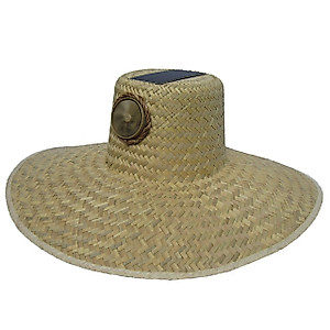 Plain Gardener Solar Hat - Sun Hat with Fan, One Size