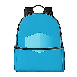 BAFAFA Azure Printed Travel Backpack Business Work Bag Computer Bag Outdoor Sports Rucksack