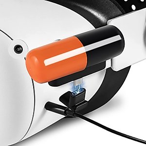 ARCHIEN Battery Pack Compatible with Oculus/Meta Quest 2,Elite Strap and Quest,5000mAh Fast Charging Lightweight USB C Portable Charger, 2.5 Hours Extra Playtime Extended
