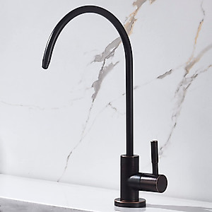 Apaix Drinking Water Faucet Oil Rubbed Bronze, Kitchen Water Purifier Faucet for Non-Air Gap Reverse Osmosis Water Filter System