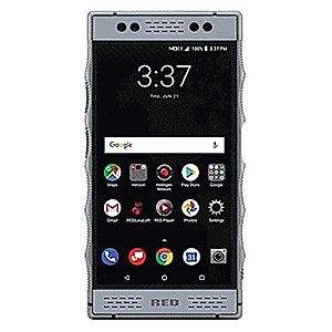 (RED) Hydrogen One 128GB Verizon + GSM Unlocked (Silver) (Renewed)