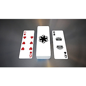 Tip Top Things Air Deck - The Ultimate Travel Playing Cards (White)