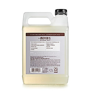 MRS. MEYER'S CLEAN DAY Liquid Dish Soap Refill, Biodegradable Formula, Lavender, 48 fl. oz