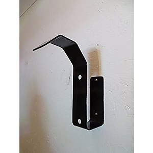 Side View Helmet Wall Black Display Rack