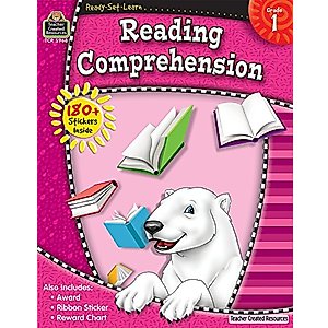 Ready•Set•Learn: Reading Comprehension, Grade 1 from Teacher Created Resources