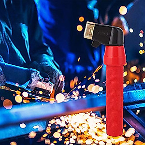 125 Welding Electrode Holder, 400 AMP American Style Copper Electrode Clamp Jaw Holding Plier, for Welding Machine