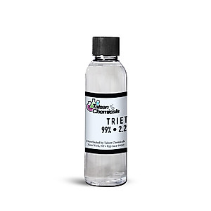 Triethanolamine (Tea) for Cosmetics 125 mL 99% pH Balancer, Surfactants DIY Skincare and Cosmetic Products by Talsen Chemicals