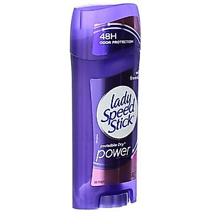 Lady Speed Stick Antiperspirant Deodorant, Invisible Dry, Wild Freesia 2.30 oz (Pack of 4)