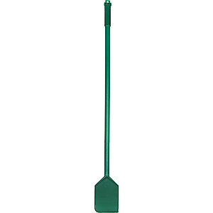 SPARTA Nylon Paddle Mixing Scraper, Long Handle, Waterproof with Color Coded System for Large Batch Cooking and Cleaning, 40 Inches, Green