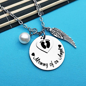 Xiahuyu Loss Memorial Gifts Baby Memorial Jewelry Pregnancy Loss Miscarriage Gifts Remembrance Gifts Sympathy Gifts for Infant Child Baby Loss