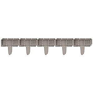 Pure Garden 82-YJ459 Garden 10-Piece-Set of Decorative Flower Bed Edging for Landscaping – 8-Foot Stone Border – Interlocking Outdoor Lawn Stakes, Putty