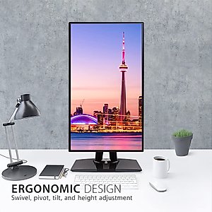 ViewSonic VP2768 PRO 27" 1440p Monitor with 100% sRGB Rec 709 14-bit 3D LUT and Color Calibration for Photography and Graphic Design