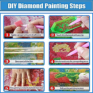 MOOMOH 5D Diamond Painting Kits for Adults - Diamond Art Kits for Adults Kids Beginner,DIY Tree of Life Full Drill Paintings with Diamonds Gem Art for Adults Home Wall Decor Gifts 11.8x15.7inch