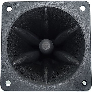 Nippon America 4 Pair of 3.25" x 3.25" Piezo Tweeter Element DJ Speaker Car Audio Square Single Super Horn NTX-1004PZ