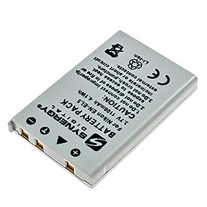 Synergy Digital SDENEL5 Lithium-Ion Battery - Rechargeable Ultra High Capacity (3.7V 1100 mAh) - Replacement for Nikon EN-EL5