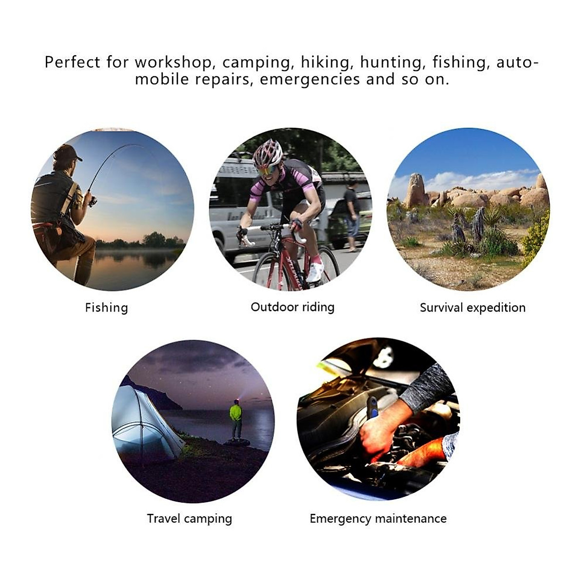 mumisuto LED Tactical Small Flashlight, Adjustable Brightness, Pen Flashlight Rechargeable LED Flashlight Pocket Light Work Light with Magnetic Rotating Clip for Hiking, Everyday Use(Red)