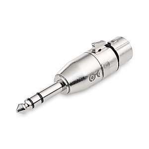 Cable Matters 2-Pack 6.35mm 1/4 Inch TRS to XLR Adapter - Male to Female