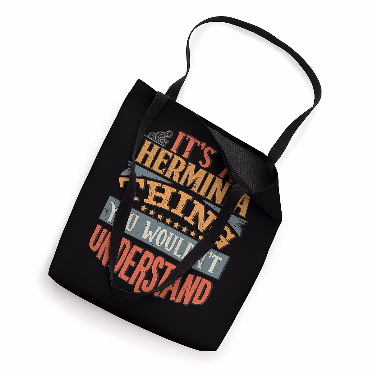 Herminia Name Tote Bag