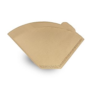 Coffee Filters #4,Unbleached Cone Coffee Filter 8-12 Cup,100 Count Disposable for Pour Over and Drip Coffee Maker